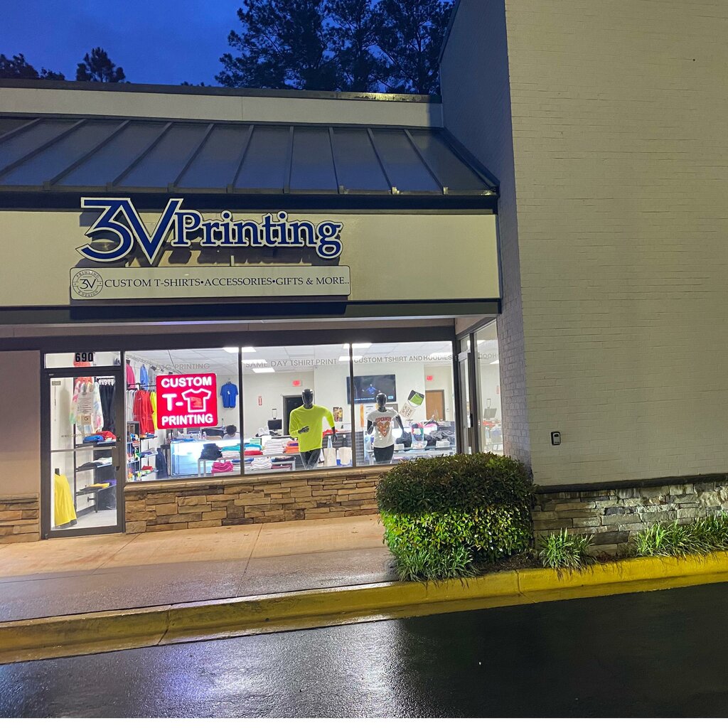 Giyim mağazası 3v PrintingStore, Georgia Eyaleti, foto