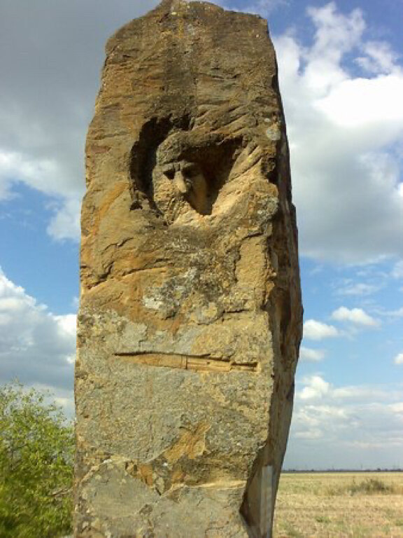 Anıt, heykel Бзиюкская битва, Krasnodarski krayı, foto