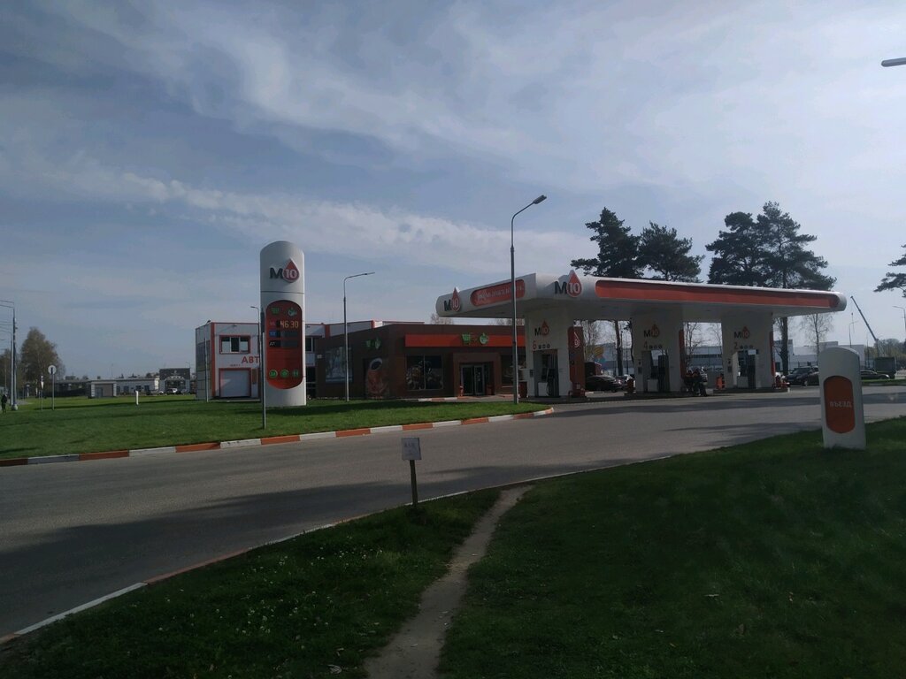 Benzin istasyonu M10-Oyl, Tver, foto