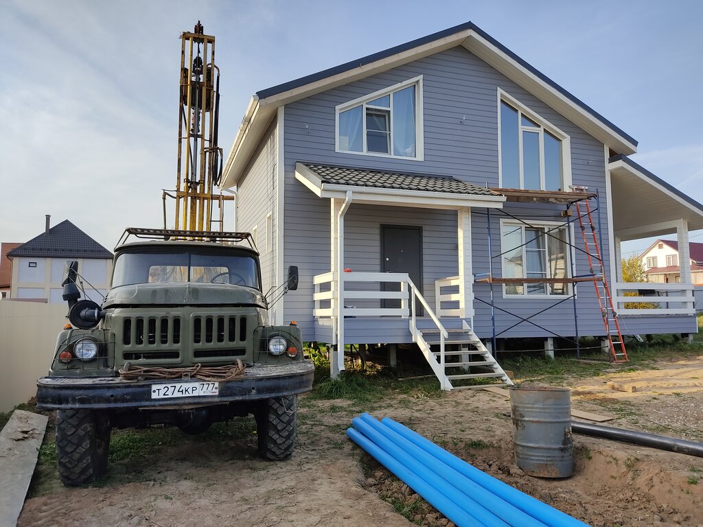 Sondaj çalışmaları Komfortny dom, Çehov, foto