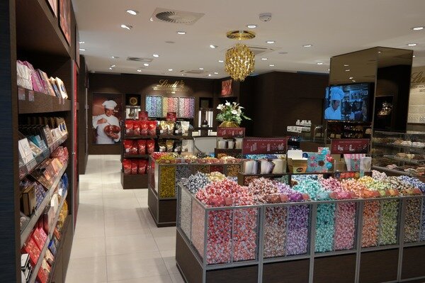 Kuruyemiş, atıştırmalık, kuru meyve Lindt Boutique Essen, Essen, foto