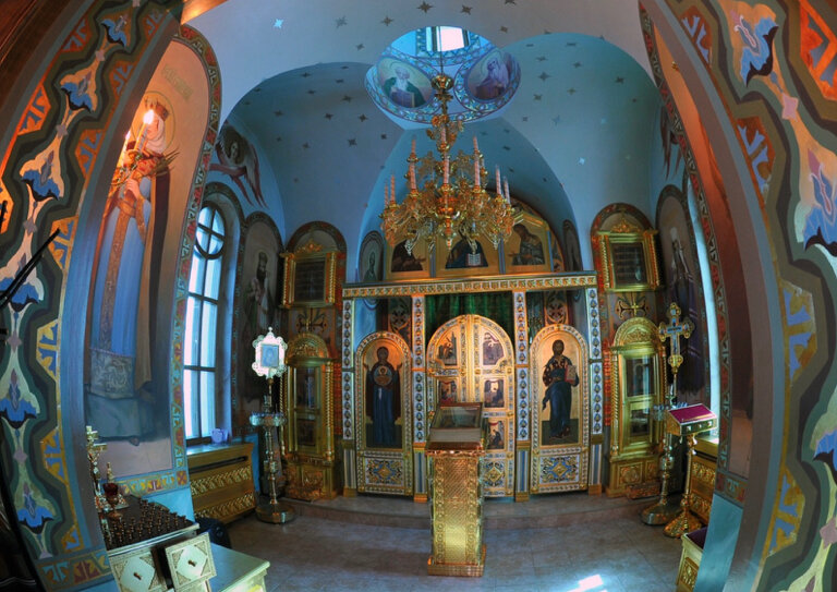 Ortodoks kiliseleri Храм-часовня во имя иконы Божьей Матери Знамение, Labytnangi, foto