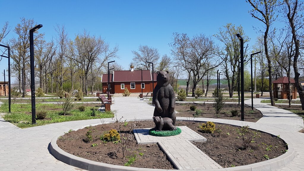 Kültür ve eğlence parkları Мишкина роща, Rostovskaya oblastı, foto