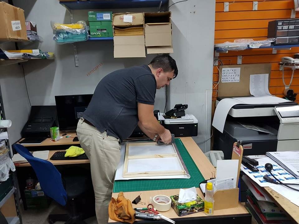 Elektronik ofis ekipmanları tamiri La Copia Veloz Centro de Copiado, Buenos Aires, foto