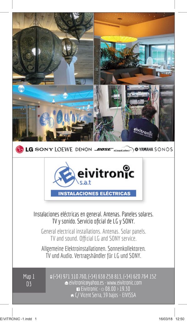 Elektronik eşya mağazaları Eivitronic Servicio Técnico SL, İbiza, foto