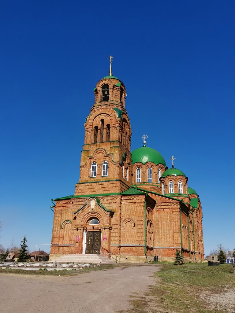 Ortodoks kiliseleri Церковь Архангела Михаила, Voronejskaya oblastı, foto