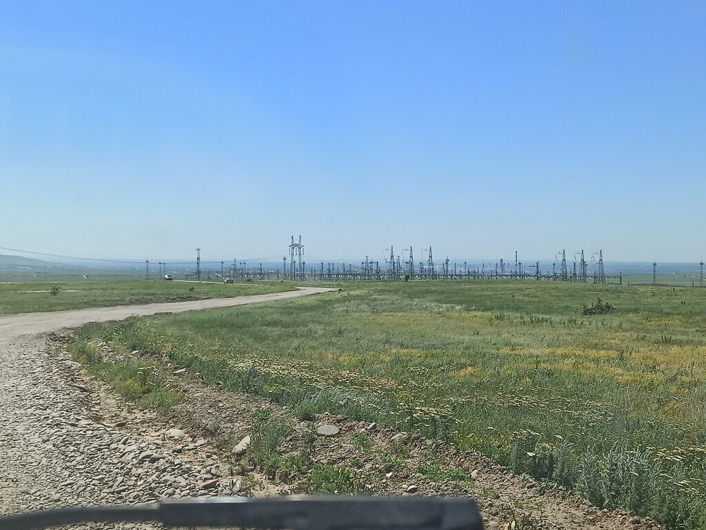 Mühendislik altyapısı Подстанция Барсуки, Stavropolski krayı, foto