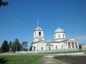 Церковь Сергия Радонежского (Lipetsk Region, Dobrovskiy munitsipalny okrug, selo Volchye), ortodoks kiliseleri  Lipetskaya oblastından