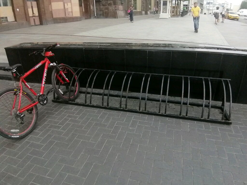 Bisiklet park yerleri Велопарковка, Moskova, foto