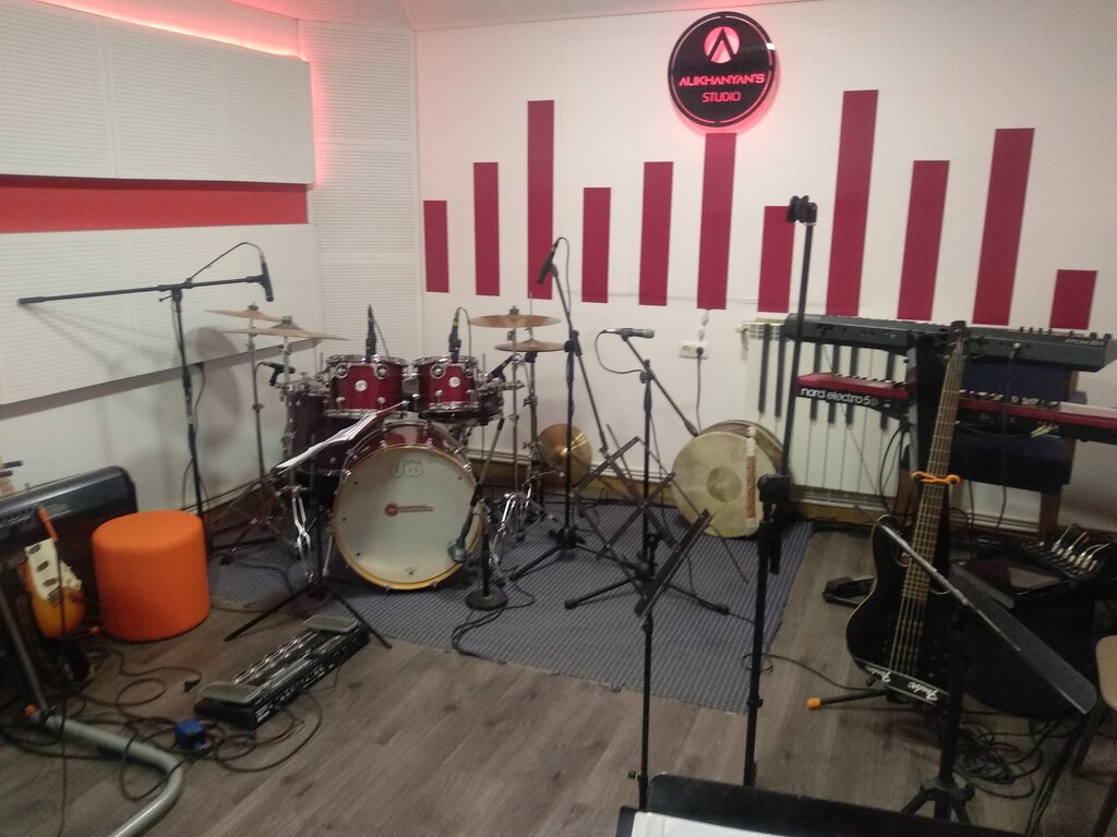 Ses kayıt stüdyoları Alikhanyan's studio, Erivan, foto
