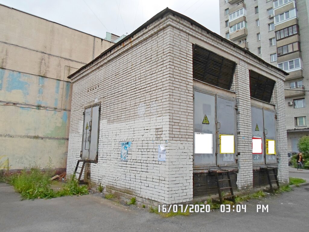 Mühendislik altyapısı Трансформаторная подстанция № 17747, Saint‑Petersburg, foto