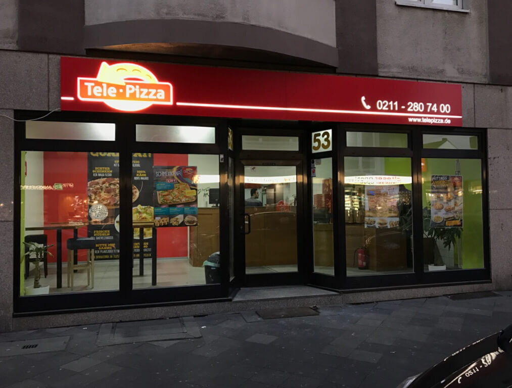 Hazır yemek teslim servisleri Tele Pizza, Düsseldorf, foto