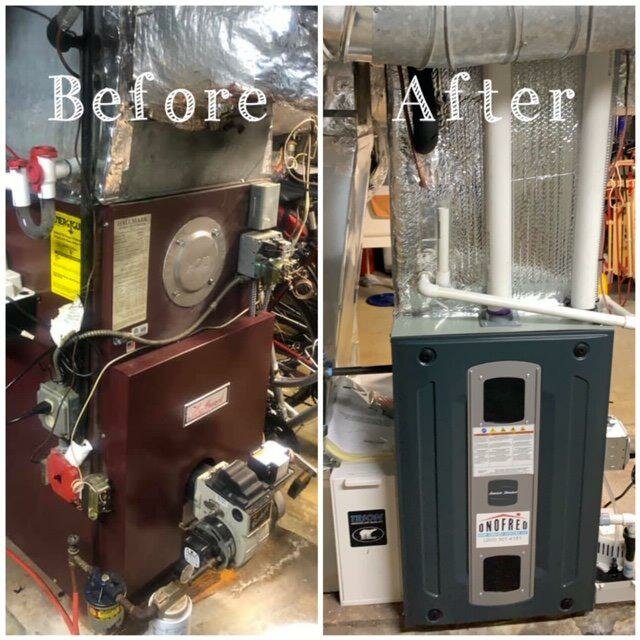 Isıtma sistemleri ve ekipmanları Onofreo Home Comfort Systems LLC, Connecticut Eyaleti, foto