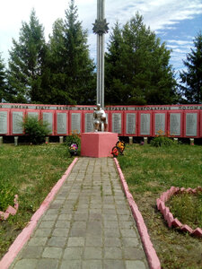 Погибшим в годы Великой Отечественной войны (ulitsa Trud No:21, selo Pyasha), anıt, heykel  Penzenskaya oblastından