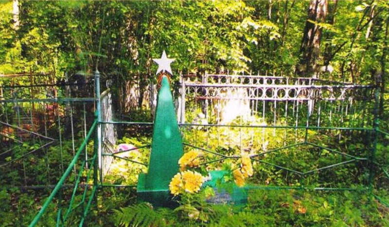 Anıt, heykel Братская могила, Kalujskaya oblastı, foto