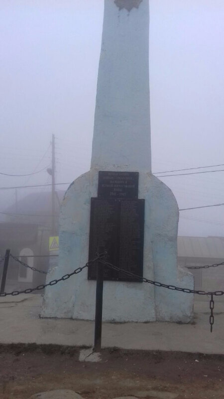 Anıt, heykel Павшим в Великой Отечественной войне, Dağıstan, foto