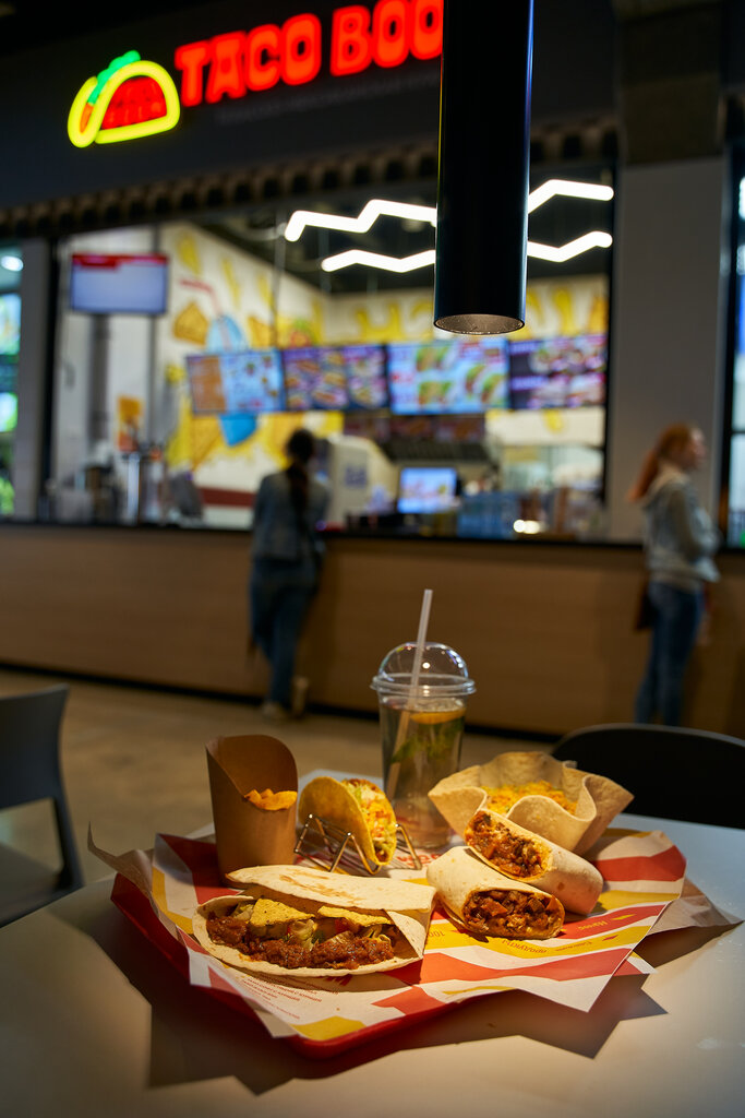 Fast food Taco Boom, Moskova, foto