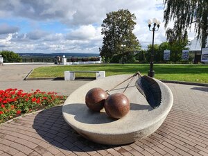 Vladimir Cherry (Vladimir, Zemlyanoy gorod), park, sokak heykeli  Vladimir'den