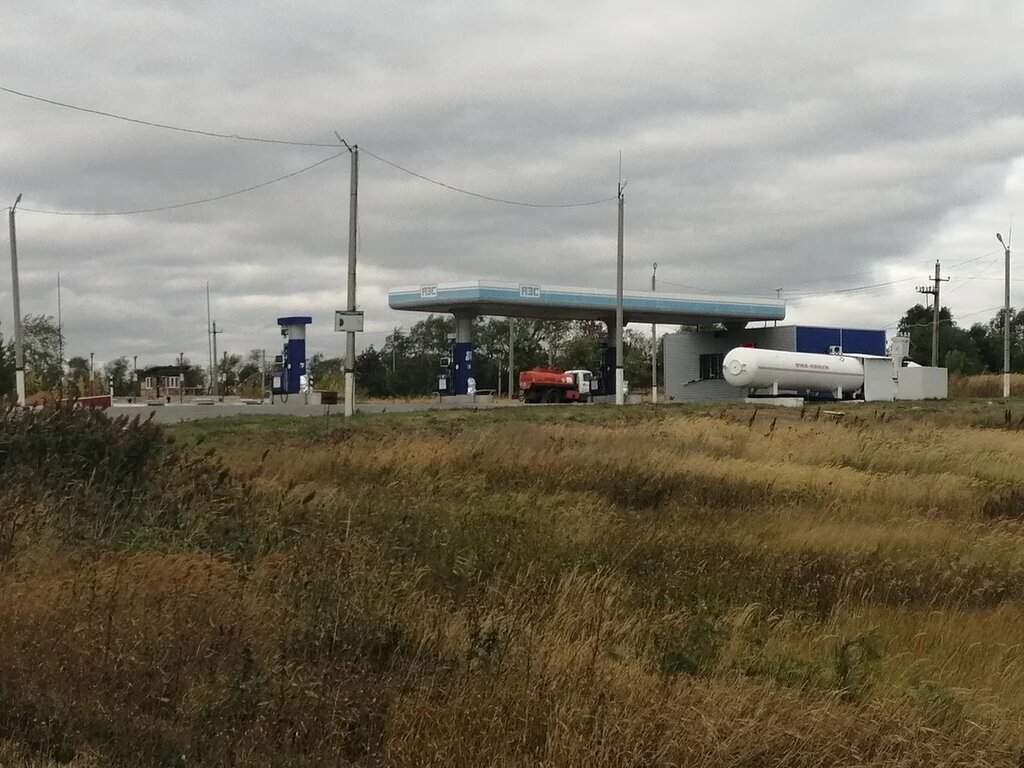 Benzin istasyonu Нк РуссОйл, Samarskaya oblastı, foto