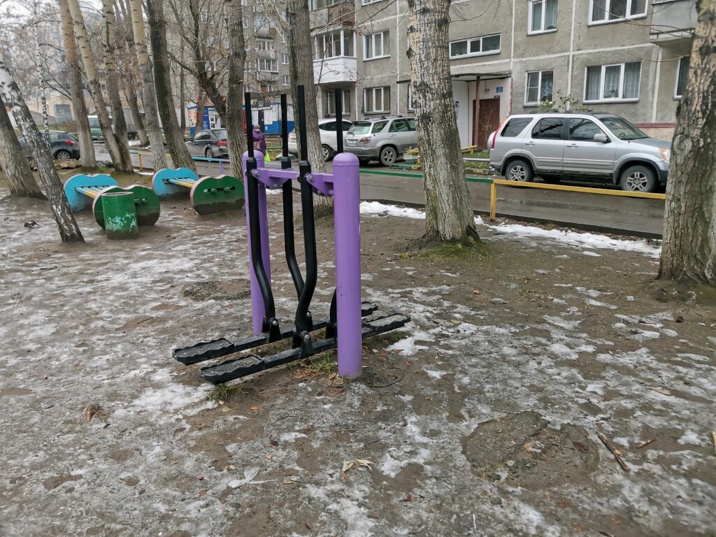 Spor alanı Воркаут, Novosibirsk, foto