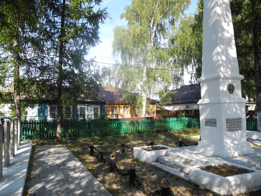 Anıt, heykel Фронтовикам Леспромхоза, Kulebaki, foto