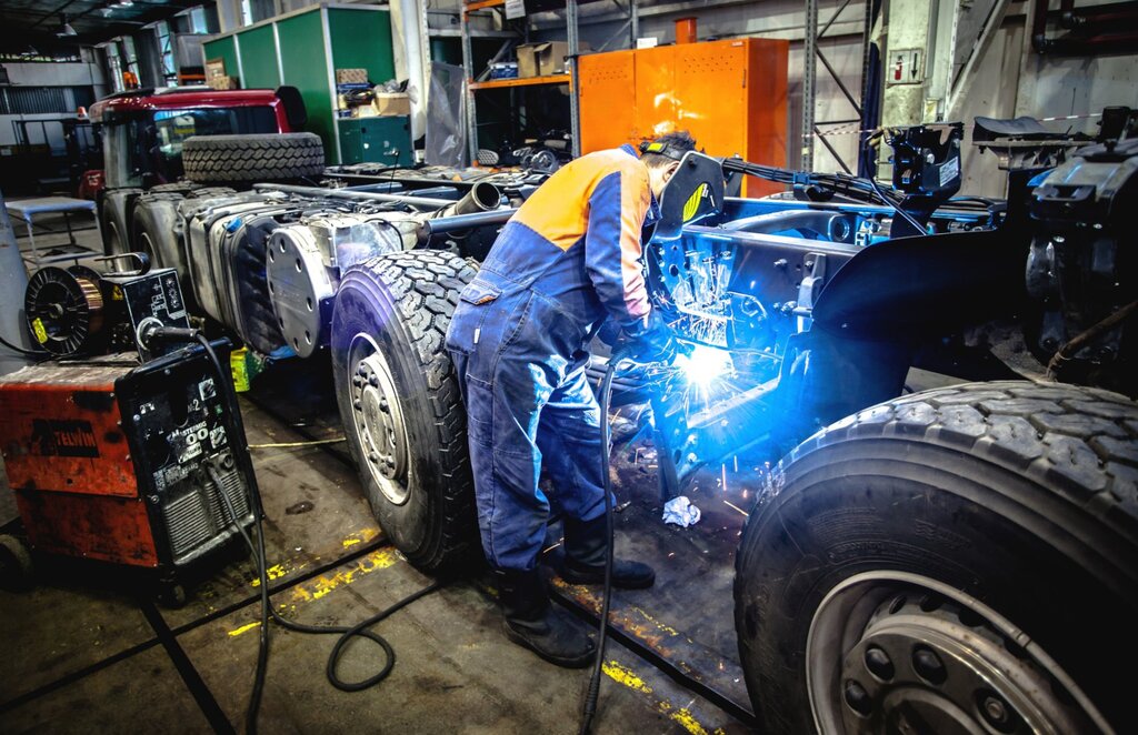 Otomobil servisi Gruzovoy auto service, Krasnoyarski krayı, foto