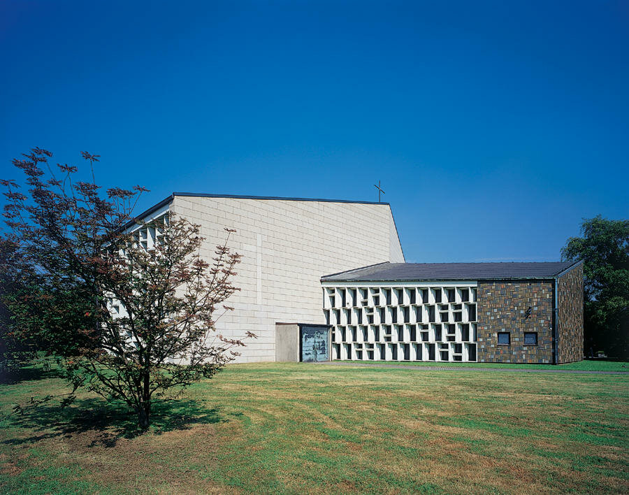 Dini dernekler Erlöserkirche - Evangelische Erlöserkirchengemeinde Rheinhausen, Moers, foto