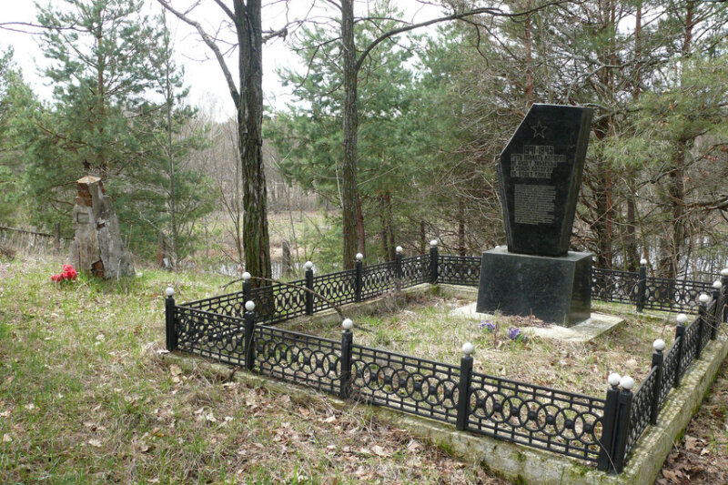 Anıt, heykel Братская могила воинов, Kiev Bölgesi, foto