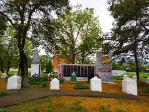 Братская могила (Rostov Region, Chertkovskiy rayon, selo Olkhovchik), anıt, heykel  Rostovskaya oblastından
