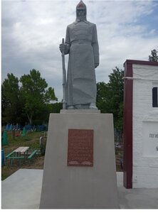 Братская могила красноармейцев, погибших за власть Советов в годы Гражданской войны (Krasnodar Territory, Kushchyovskiy rayon, selo Ilyinskoye), anıt, heykel  Krasnodarski krayından