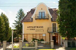 Yowan Apartments (Zala vármegye, Hévíz), otel  Zala'dan