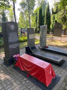 Могила М. Г. Ефремова (Smolensk Region, Vyazma, Yekaterininskoye kladbishche), ünlü kişilerin mezarları  Viazma'dan