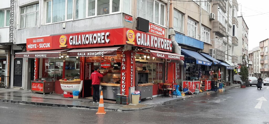 Fast food Gala Kokoreç, İstanbul, foto