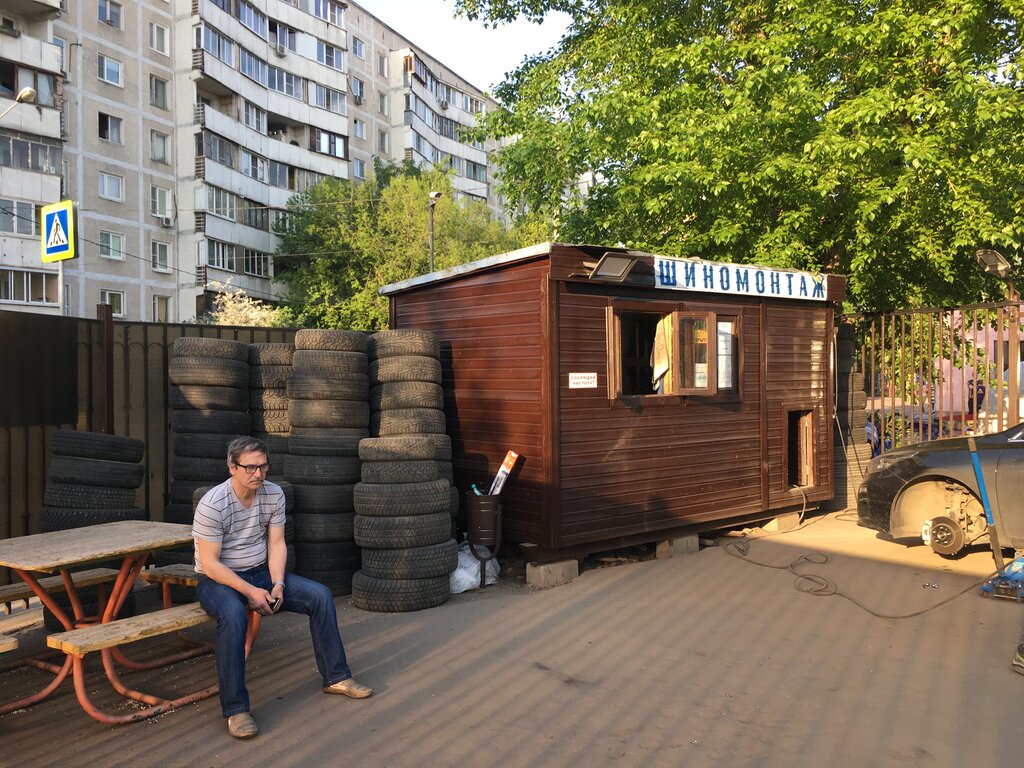 Oto lastik tamiri Шиномонтаж, Moskova, foto