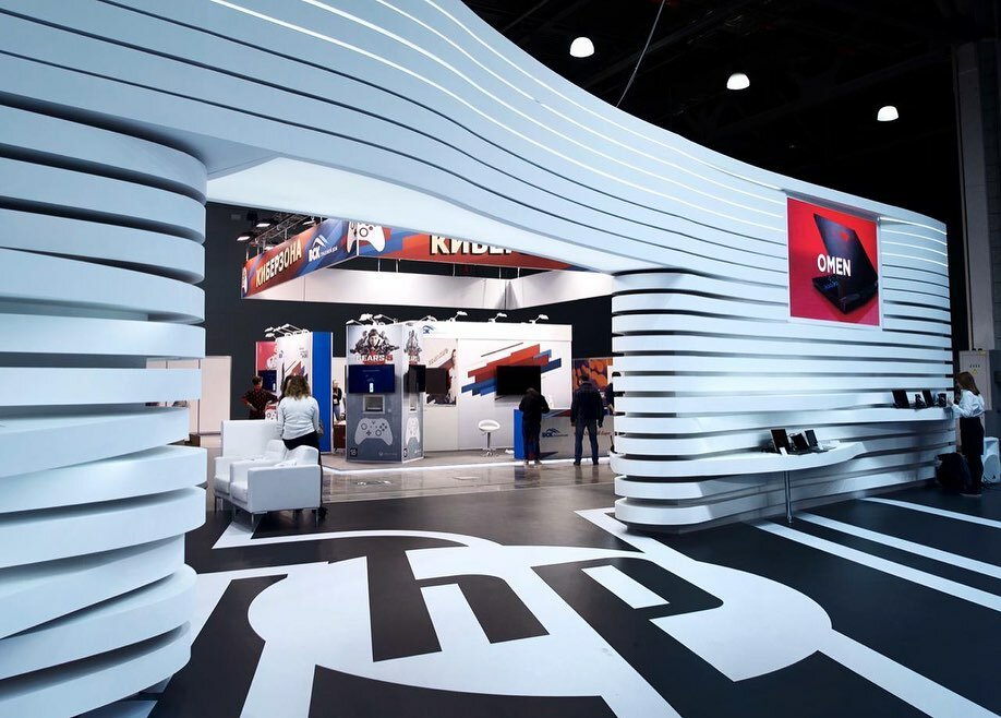 Sergi standları Sfera, Moskova, foto