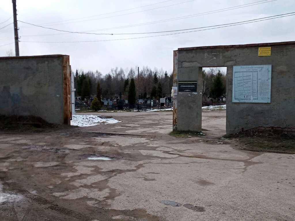 Mezarlıklar Трифоновское кладбище на Малинниках, Kaluga, foto