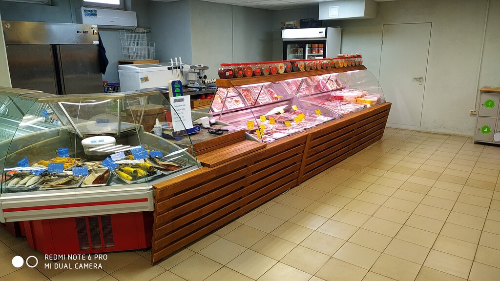 Kasap, şarküteri Мясницкий ряд, Moskova, foto