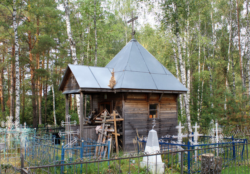 Mezarlıklar Лучковское кладбище, Vladimirskaya oblastı, foto