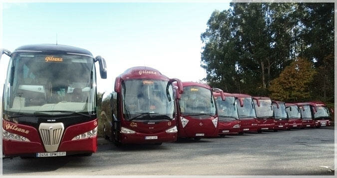 Otobüs taşımacılığı Empresa Gilsanz, Galisya, foto