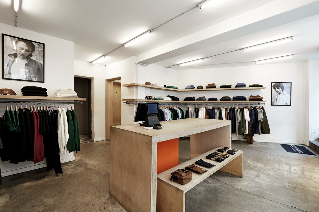 Giyim mağazası Carhartt Wip Store Copenhagen, Kopenhag, foto