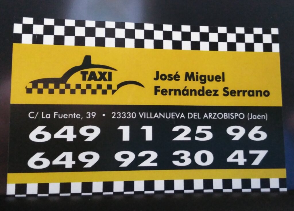Taksi Taxi Jose Miguel, Endülüs, foto