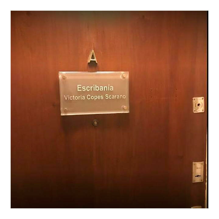 Yayınevleri, yayıncılar Escribania Victoria Copes Scarano, Buenos Aires, foto