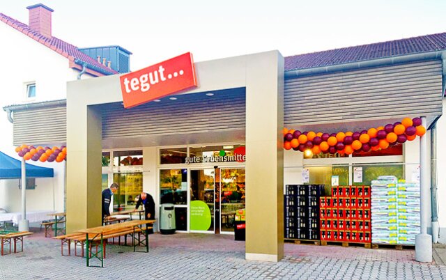 Süpermarket Tegut... gute Lebensmittel, Renanya‑Palatinate, foto