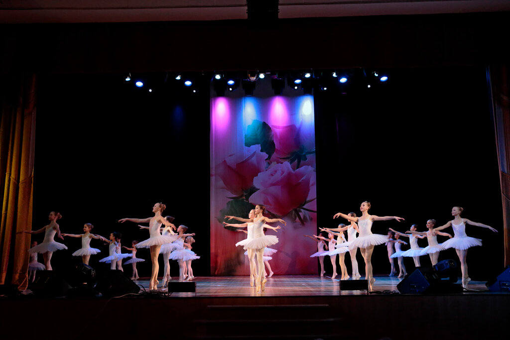 Dans okulları Schelkunchik, Moskova, foto