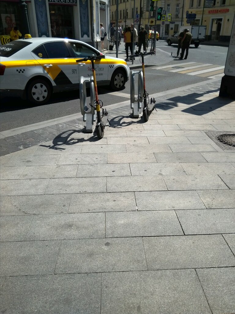 Bisiklet park yerleri Bicycle parking, Moskova, foto