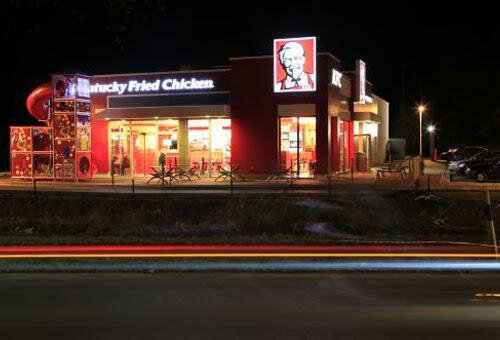 Fast food Kentucky Fried Chicken, Gettingen, foto