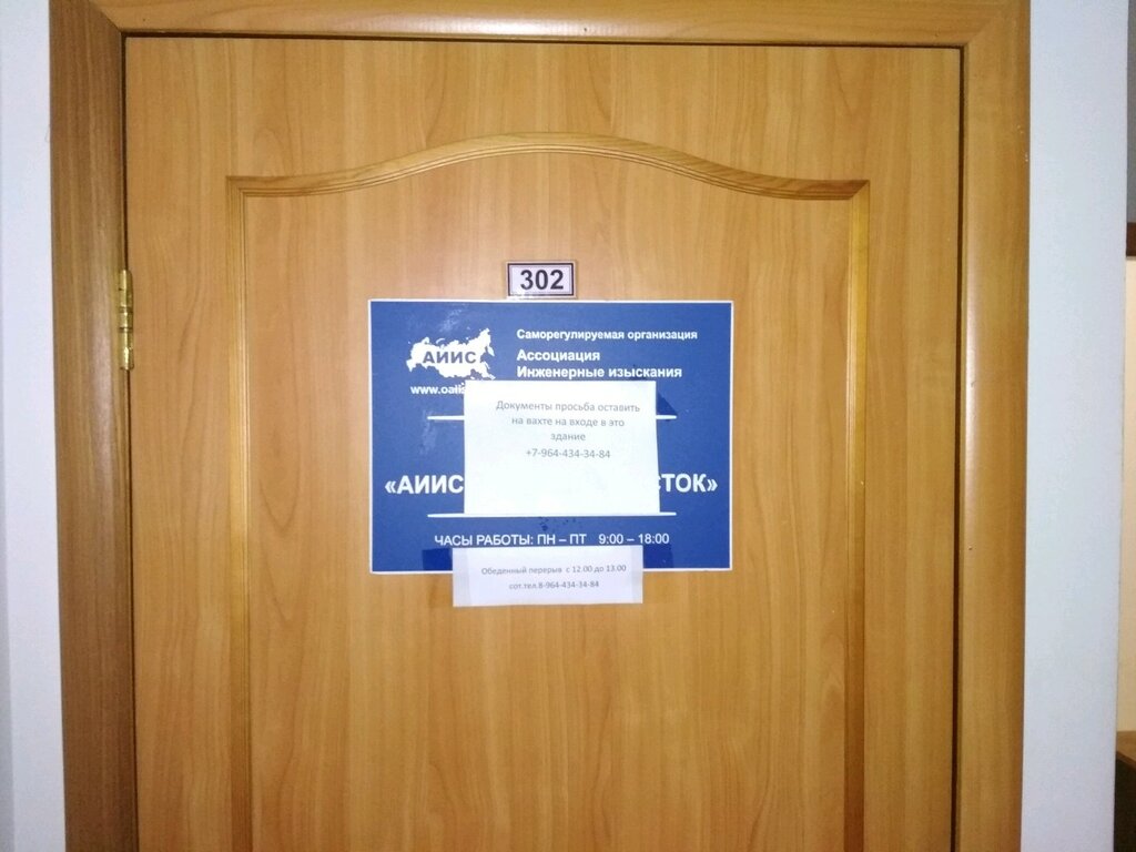 Denetleyici kuruluşlar AIIS-Dalny Vostok, Vladivostok, foto