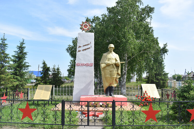 Anıt, heykel Воинам-землякам, погибшим в годы Великой Отечественной войны, , foto