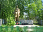 Погибшим воинам в Великой Отечественной войне (Shkolnaya ulitsa No:6, derevnya Aryk), anıt, heykel  Kirovskaya oblastından