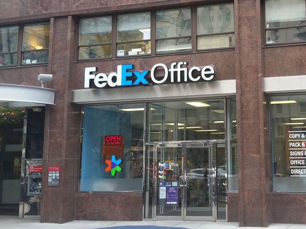 Fotokopi dükkanları FedEx Office Print & Ship Center, Washington, foto